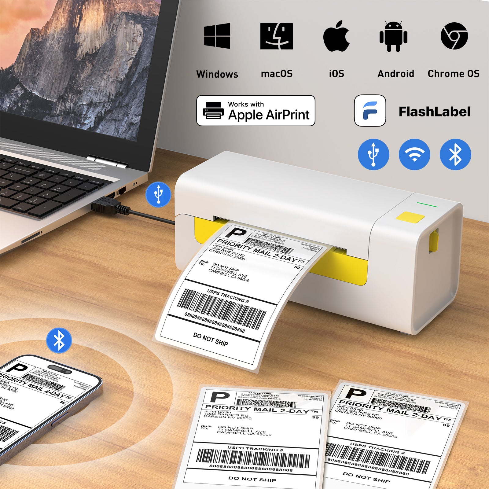 Y486 Label Printer – FlashLabel