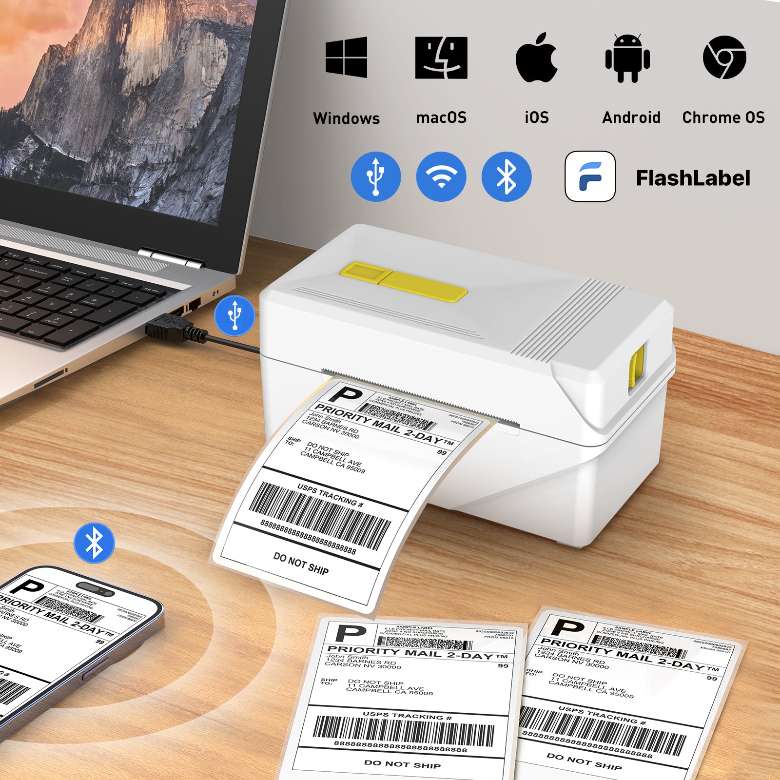 A318 Label Printer – FlashLabel