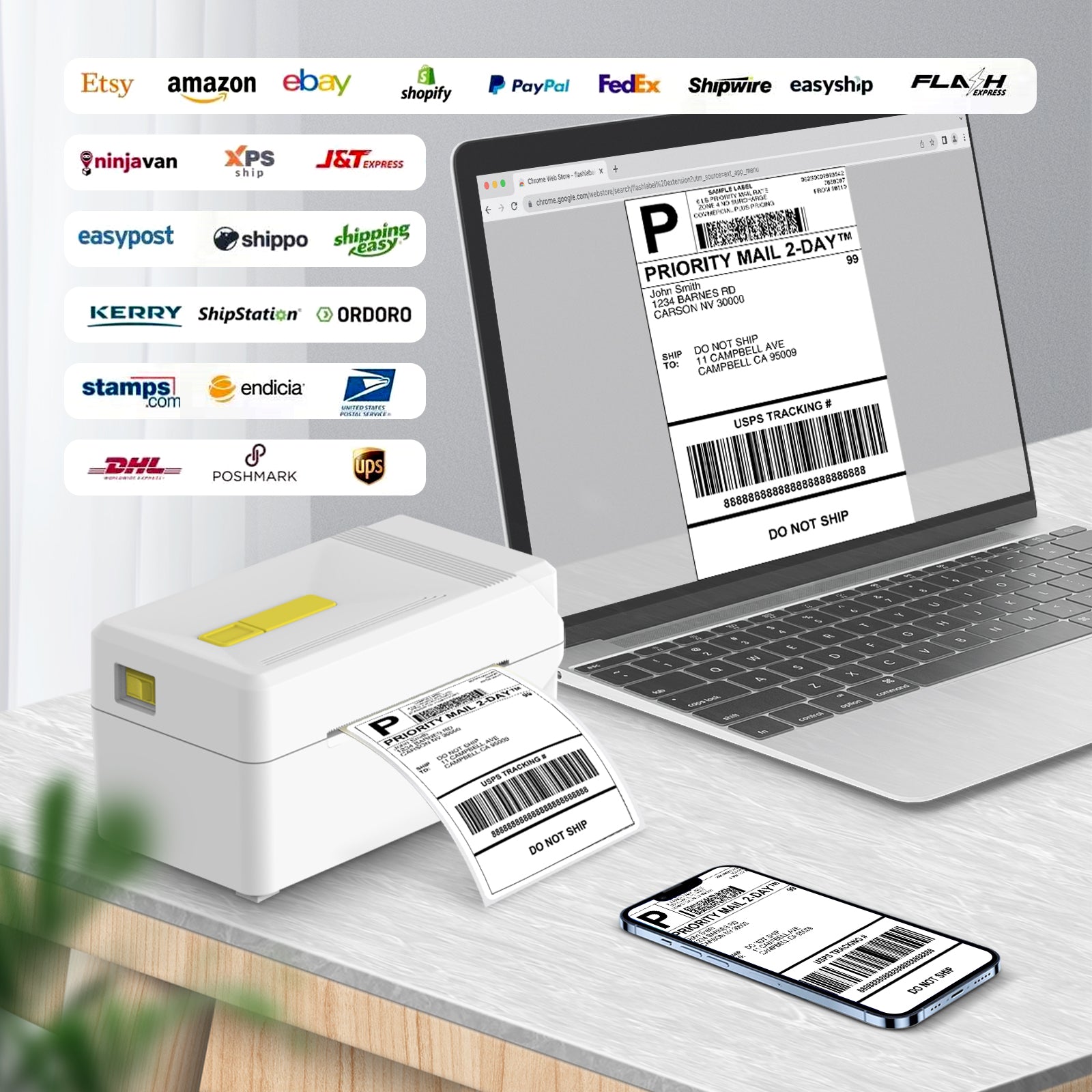 A318 Label Printer – FlashLabel