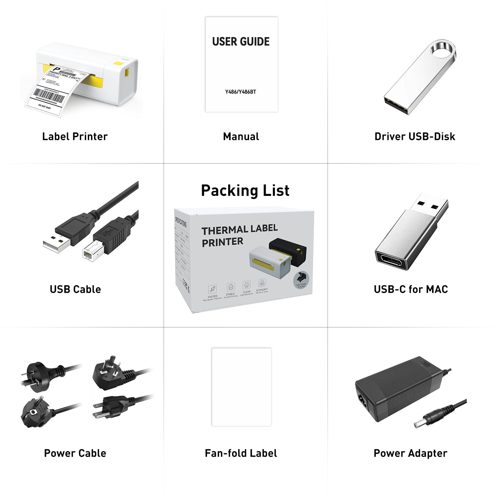 Y486 Label Printer – FlashLabel